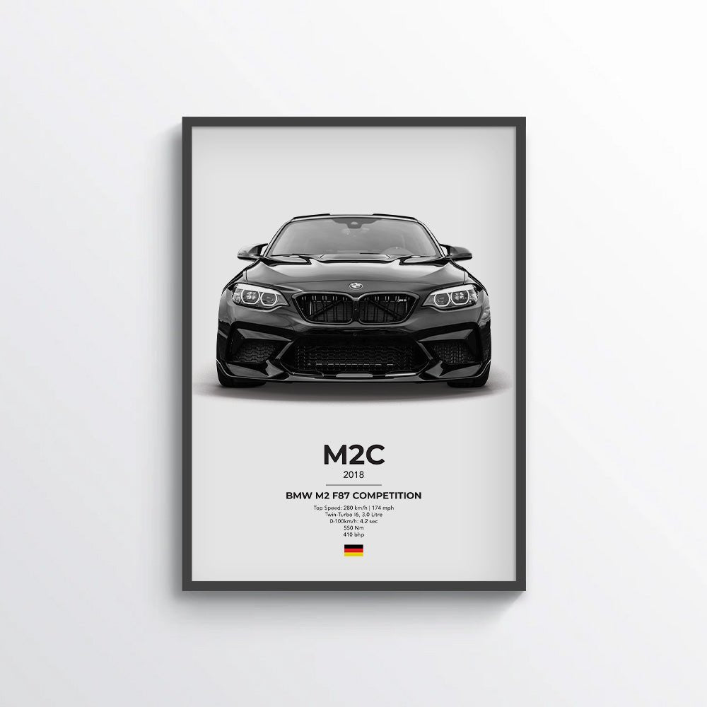 BMW M2 Competition (F87) Poster